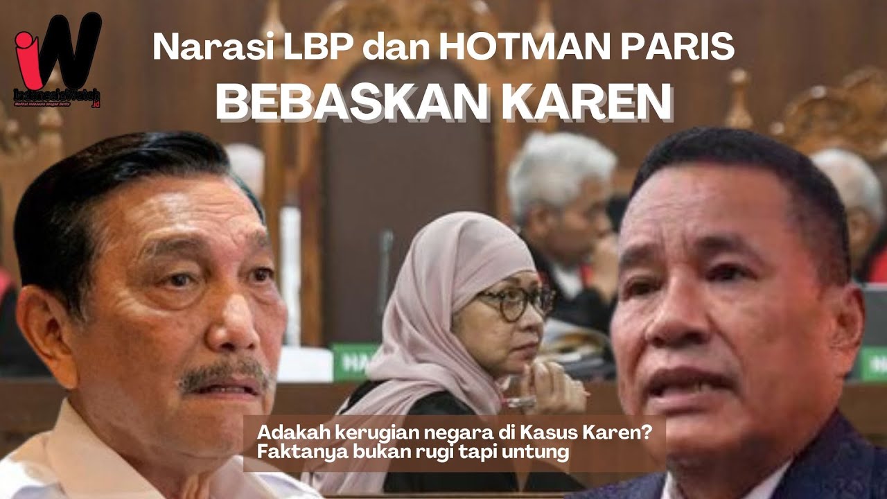 Narasi Tersirat LBP & Hotman Paris agar Eks Dirut Pertamina Karen ...